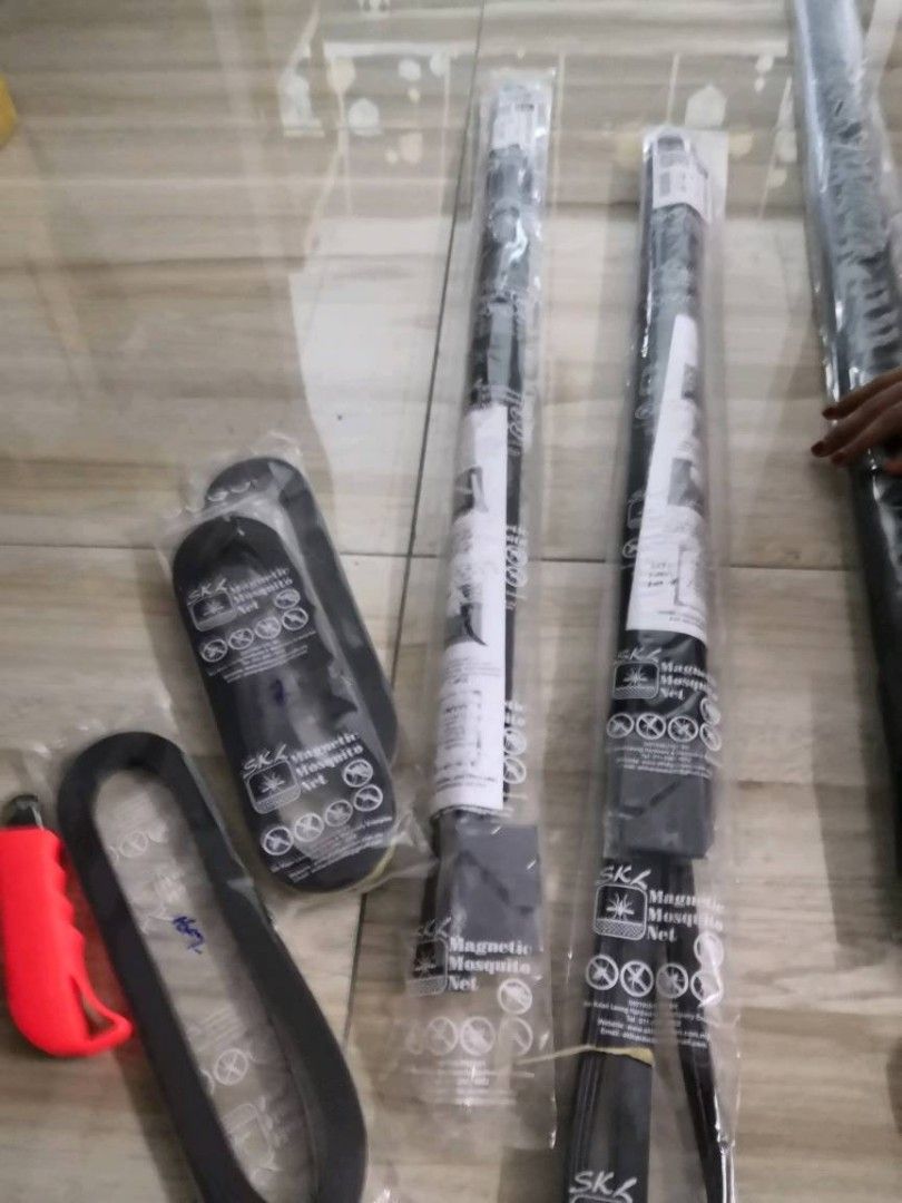 SKL Easy DIY Magnetic Mosquito Net / Jaring untuk tingkap halang nyamuk ...