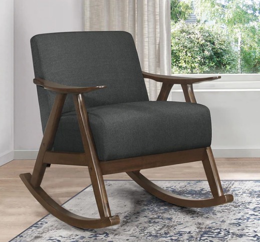 Solid Wood Rocking Chair (Picket&Rail), Furniture & Home Living ...