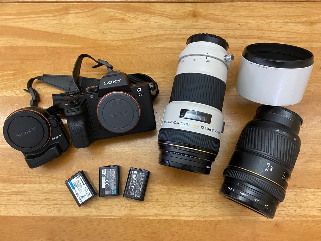 Sony a7ii a72 全新一樣, 攝影器材, 鏡頭及裝備 - Carousell