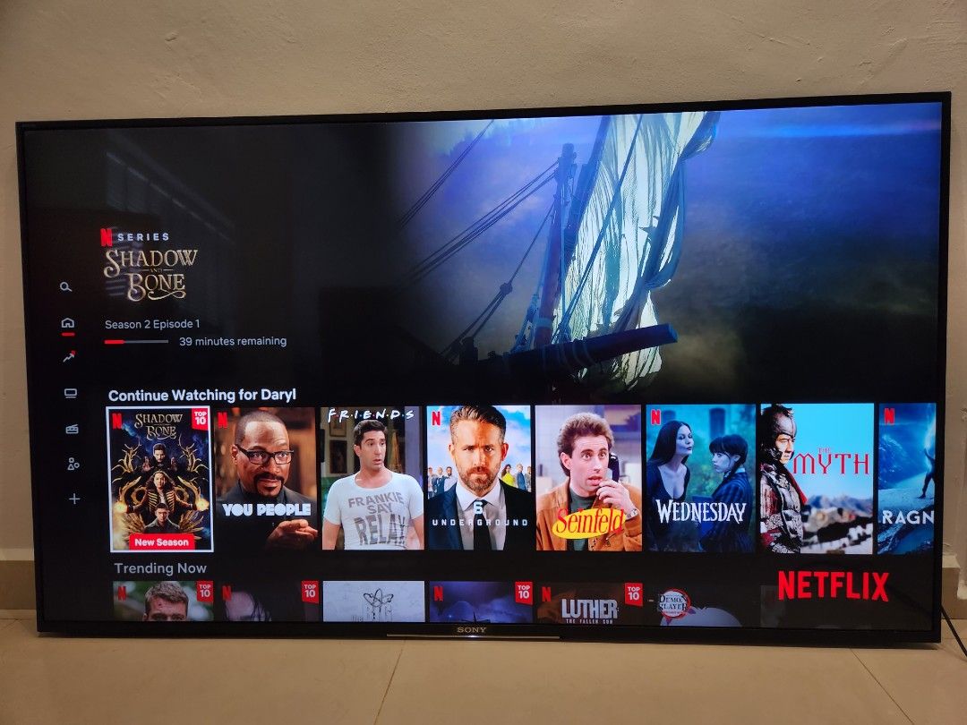 Sony Bravia 55" inch TV, TV & Home Appliances, TV & Entertainment, TV ...