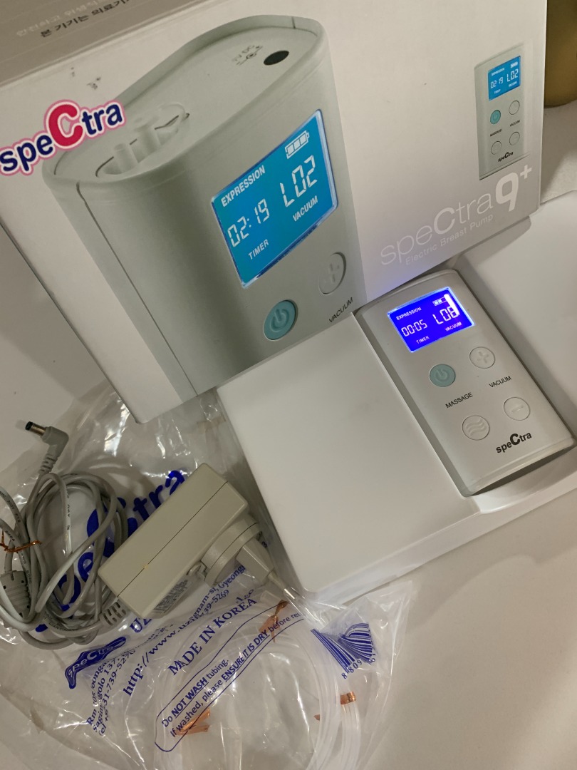 Spectra 9 Plus Double Electric Breast Pump (with free hands-free ...