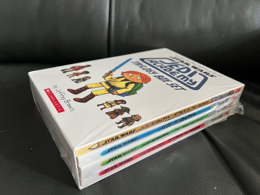 Star Wars Jedi Academy Trilogy Box set 4 book Collection, 興趣及遊戲, 書本 ...