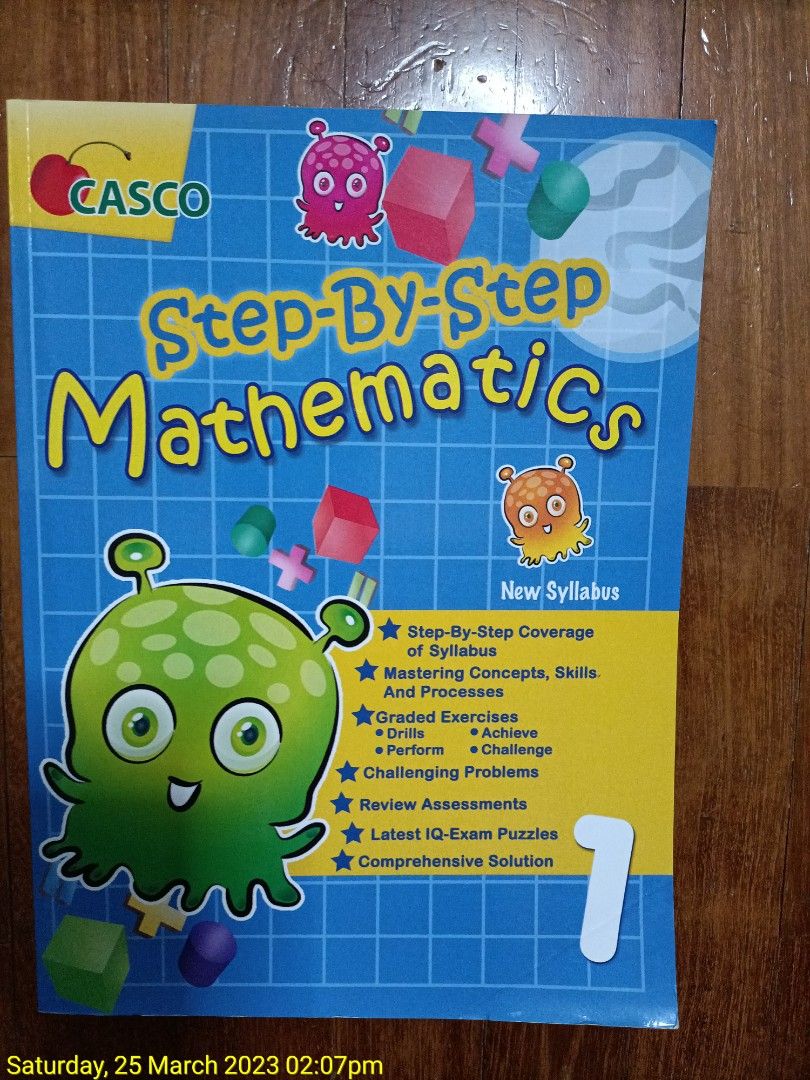 Step by step Mathematics - 1, Hobbies & Toys, Books & Magazines ...