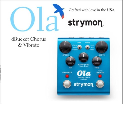 Strymon Ola dBucket Chorus & Vibrato Guitar Effects Pedal, Hobbies ...