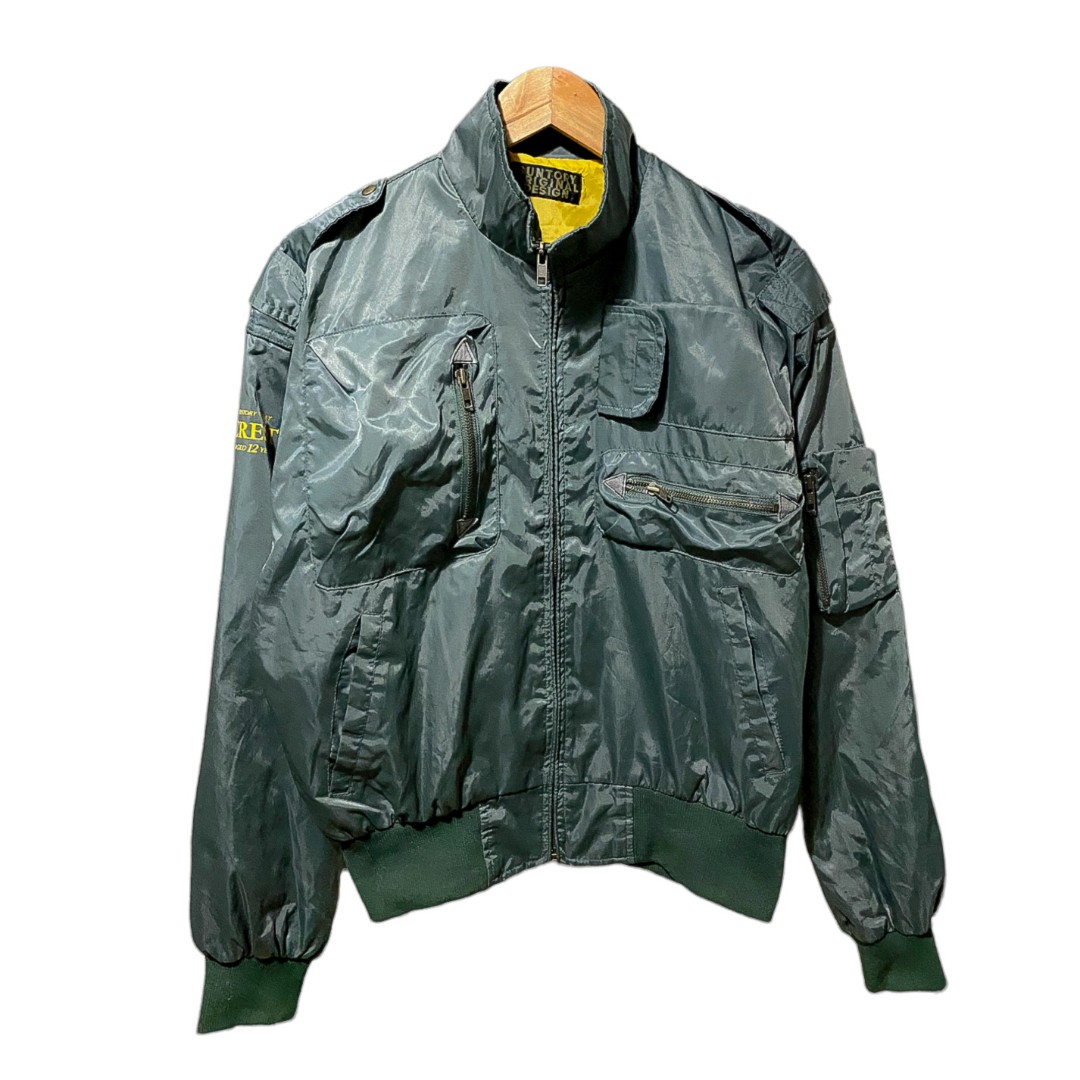 Suntory Original Design Bomber Jacket, Men's Fashion, Coats, Jackets ...