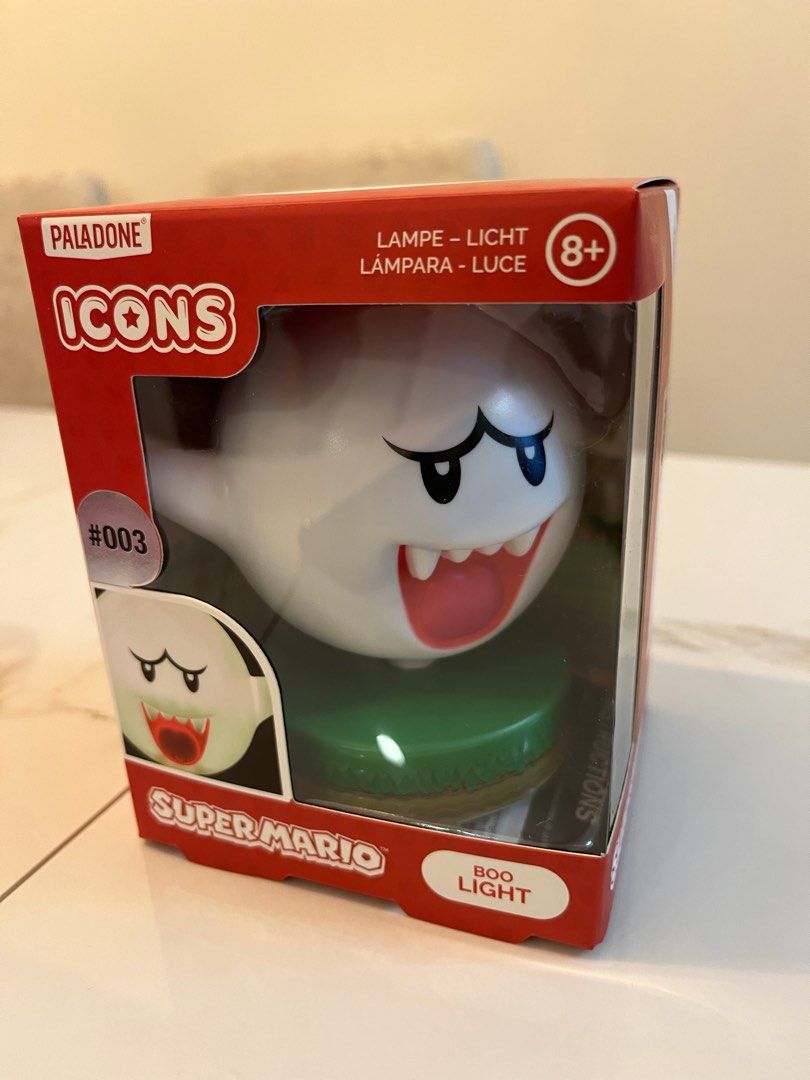 Super Mario Boo Light, 兒童＆孕婦用品, 兒童傢具, 兒童傢具 - 燈及裝飾 - Carousell
