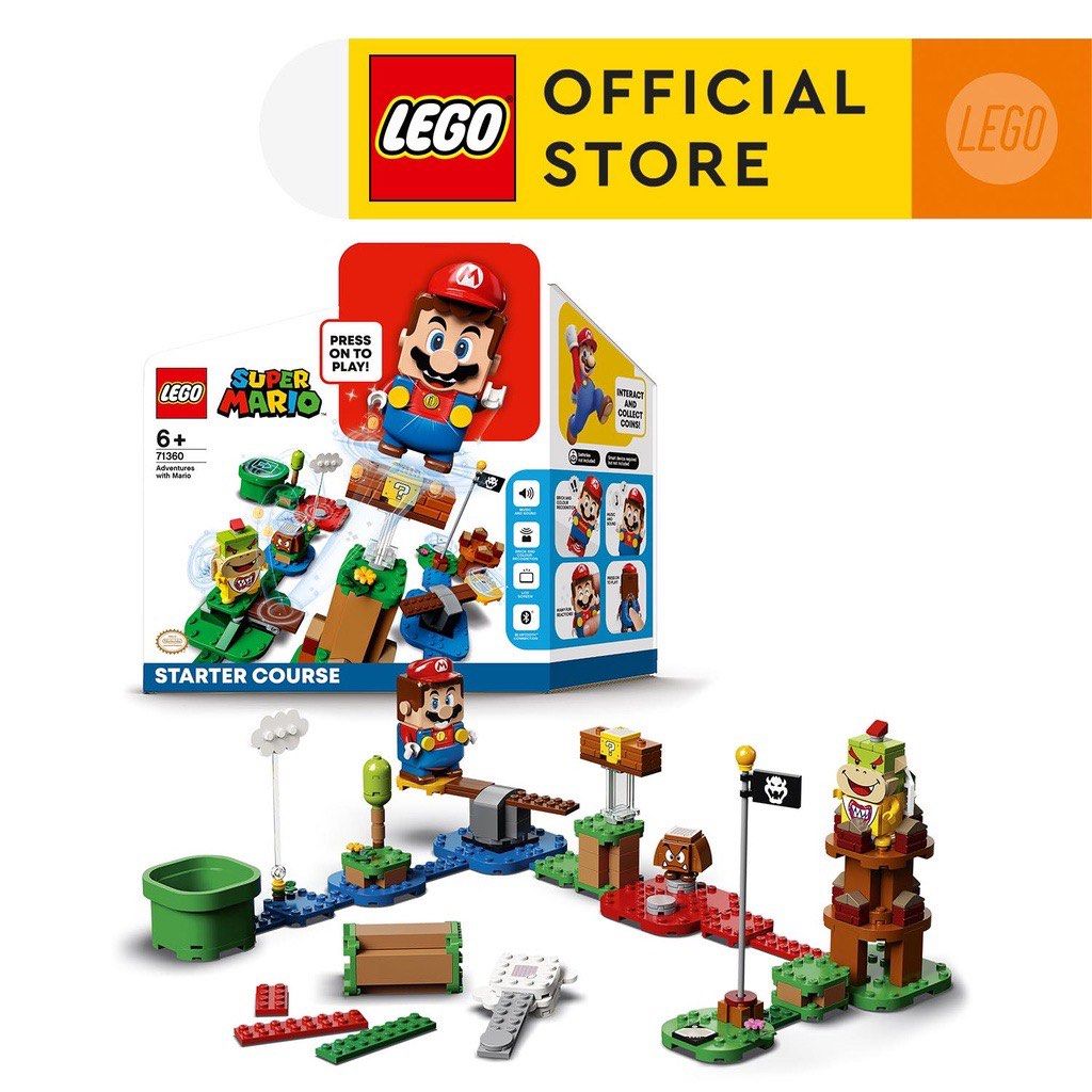 Super Mario Lego Set, Hobbies & Toys, Toys & Games on Carousell