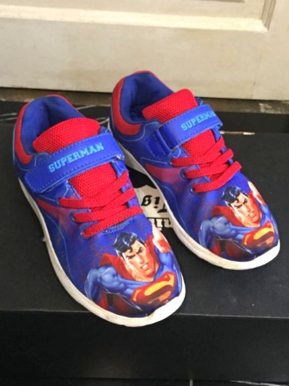 SUPERMAN KID SHOES, Babies & Kids, Babies & Kids Fashion on Carousell