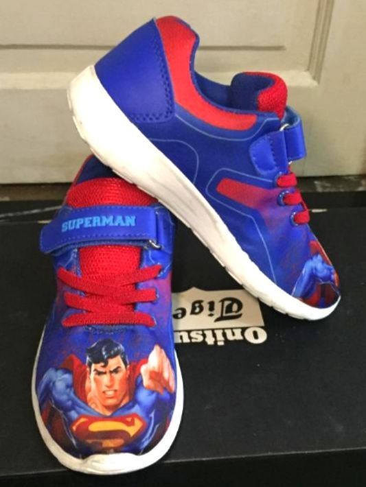 SUPERMAN KID SHOES, Babies & Kids, Babies & Kids Fashion on Carousell