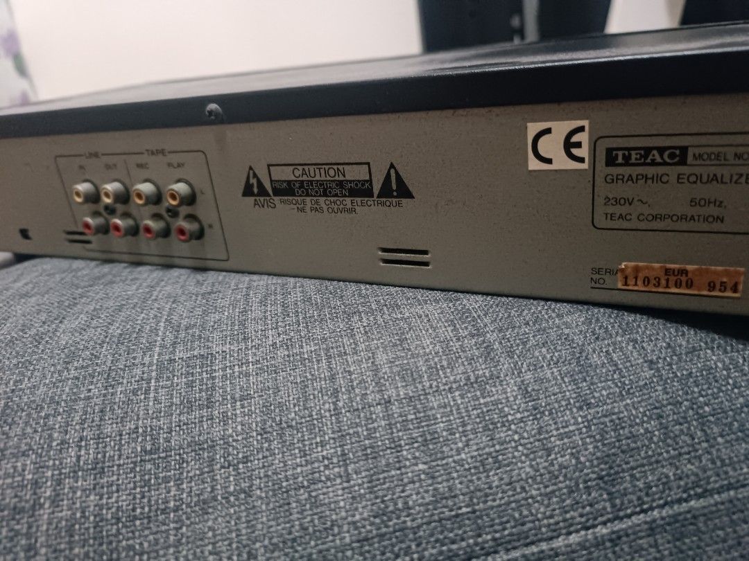 TEAC graphic Equalizer eqa 220, Audio, Soundbars, Speakers & Amplifiers ...