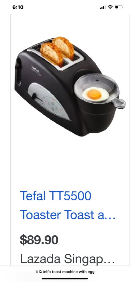 Telfa Toaster with egg/kettle/Nescafe coffee Machine, TV & Home ...