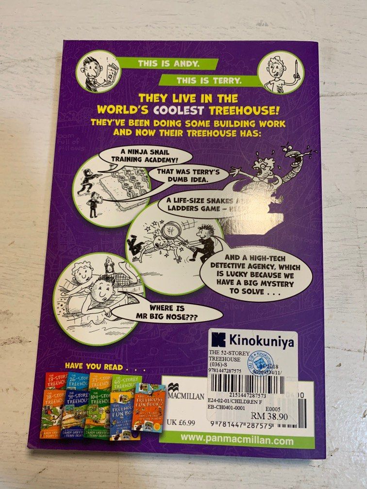 The 52-Storey Treehouse, Hobbies & Toys, Books & Magazines, Storybooks ...