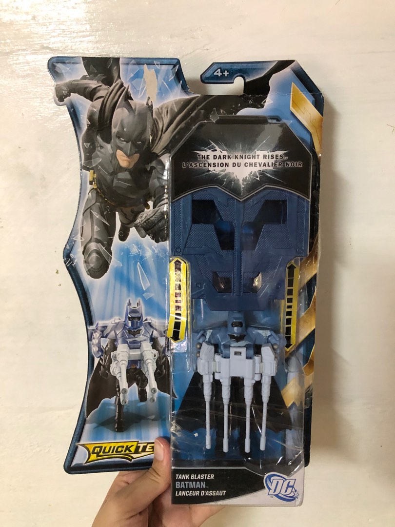 The Dark Knight Rise Tank Blaster Batman, Hobbies & Toys, Toys & Games ...