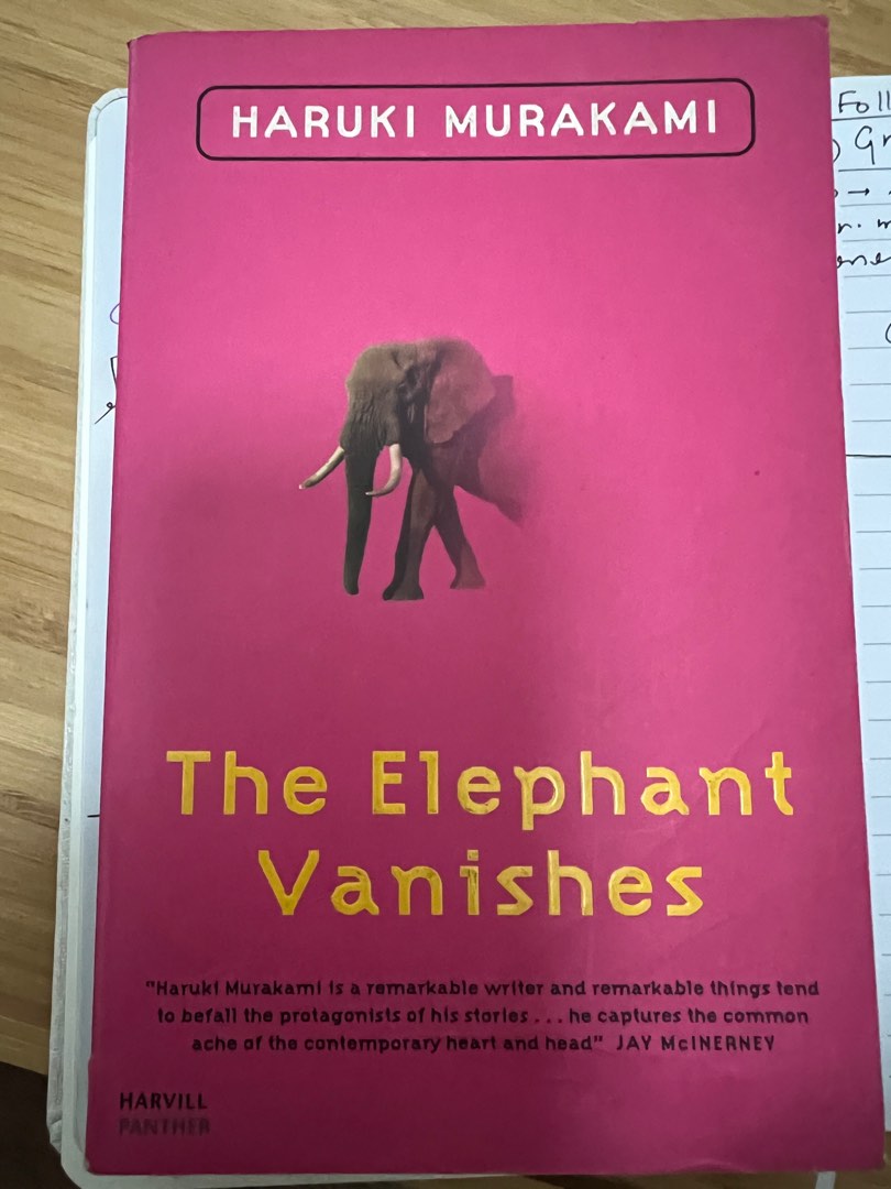 The Elephant Vanishes by Murakami, Hobbies & Toys, Books & Magazines ...