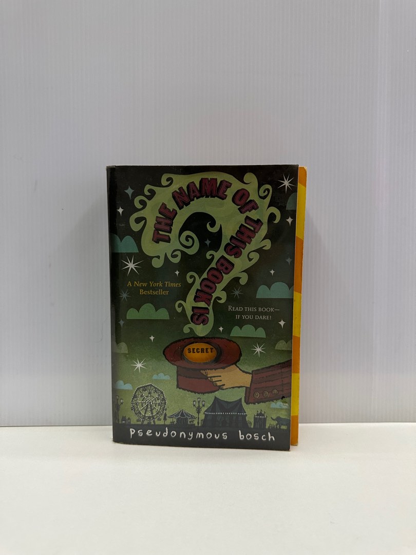 The Name of this Book is Secret Novel by Pseudonymous Bosch on Carousell