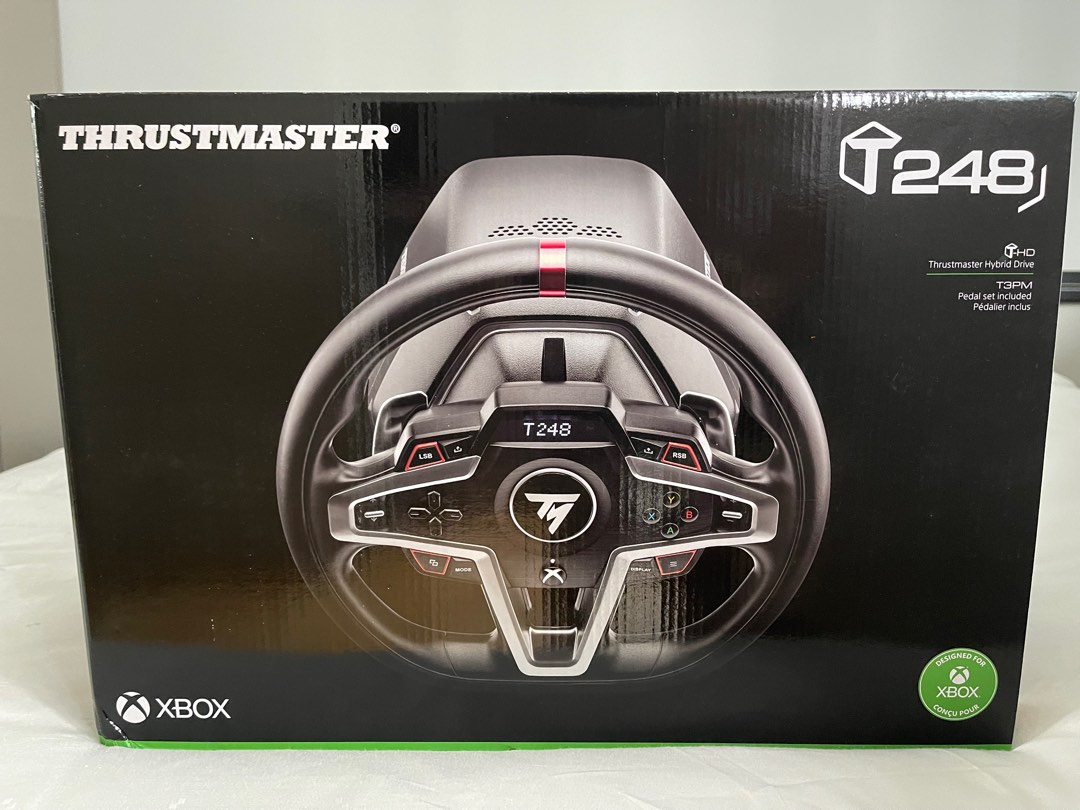 Thrustmaster T248 (Brand new), Video Gaming, Gaming Accessories ...