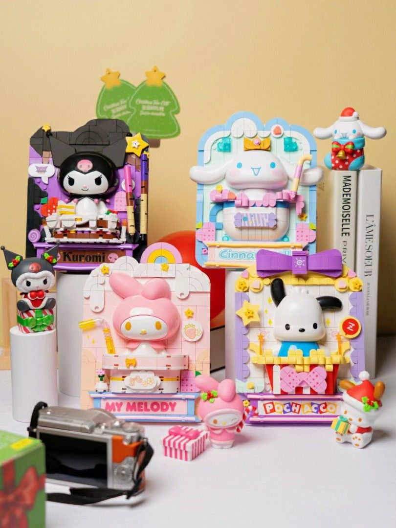 [TOPTOY] TOPTOY SANRIO CHARACTERS BRICK BLOCK SERIES FEATURING KUROMI ...