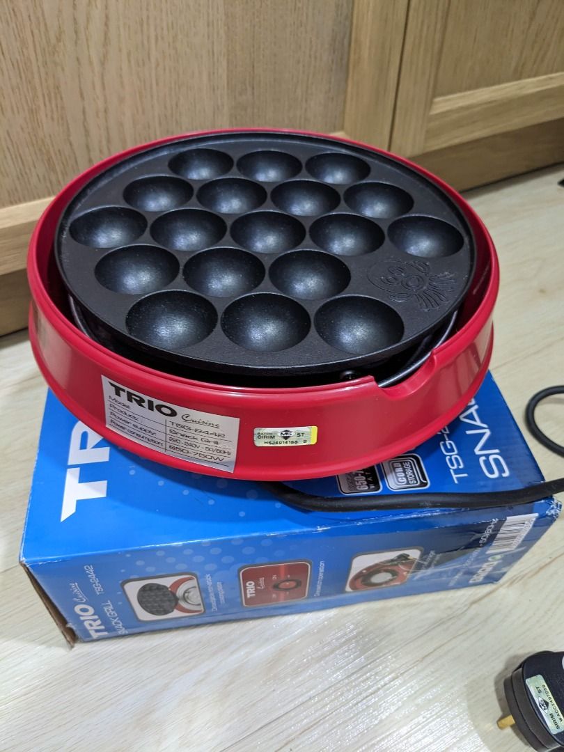Trio Snack Grill (Takoyaki Japan), TV & Home Appliances, Kitchen ...
