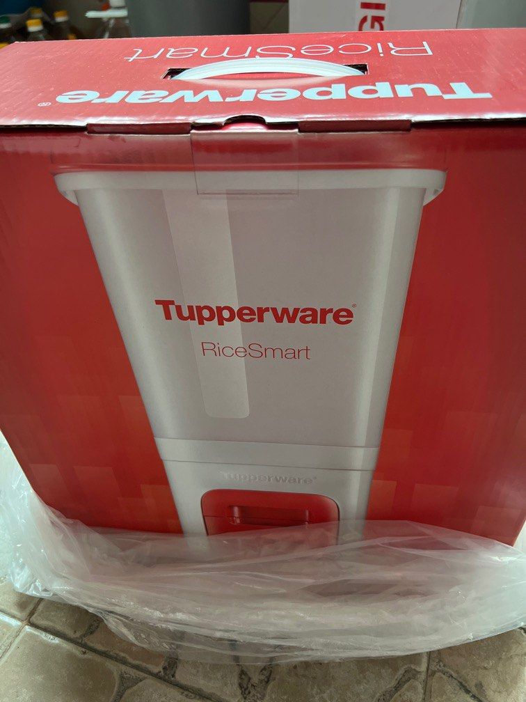 Tupperware Smart Rice Dispenser (10kg), Furniture & Home Living ...