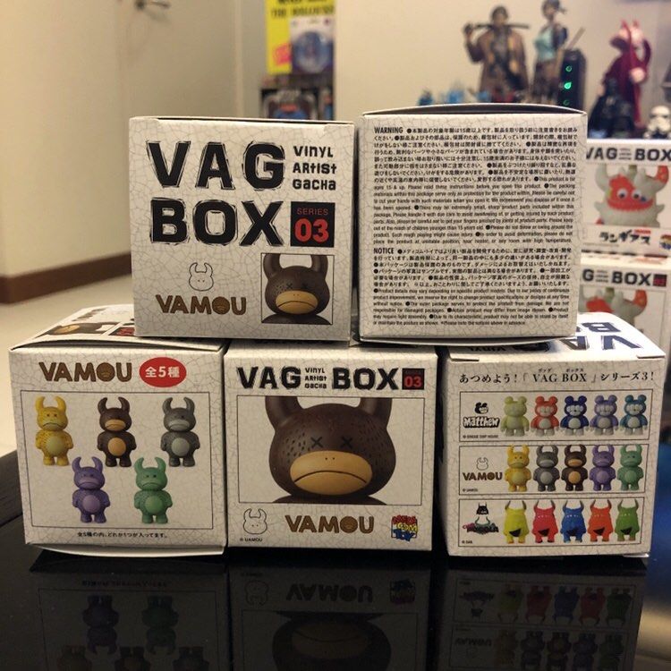 Uamou Vinyl Artist Gacha VAG Box sofubi Kaiju, Hobbies & Toys, Toys & Games on Carousell