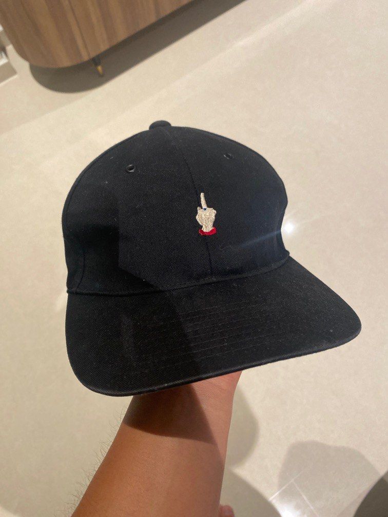 Undercover Middle Finger Cap, Men's Fashion, Watches & Accessories ...