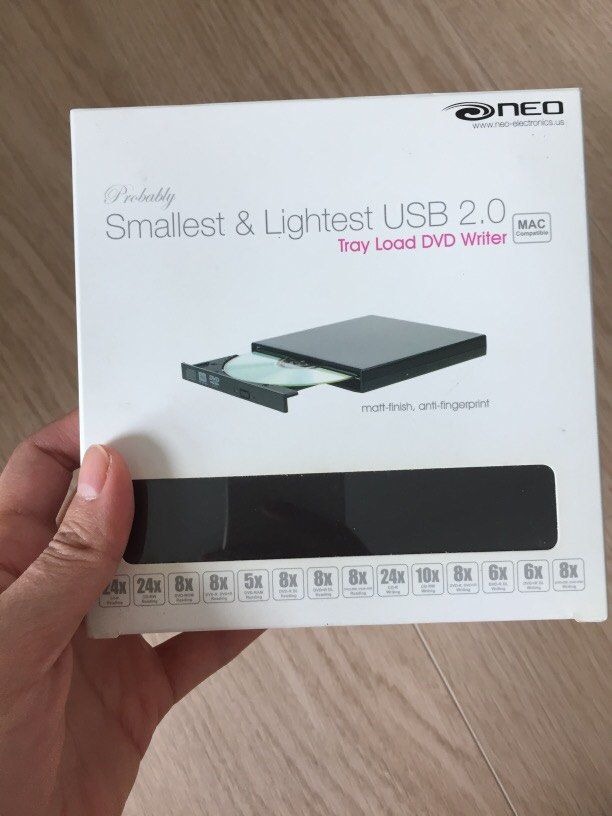 USB tray load DVD writer - NEW!, Computers & Tech, Parts & Accessories ...