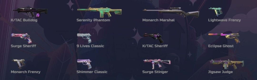 VALORANT | PLAT 2 | Skins shown in picture, Video Gaming, Gaming ...