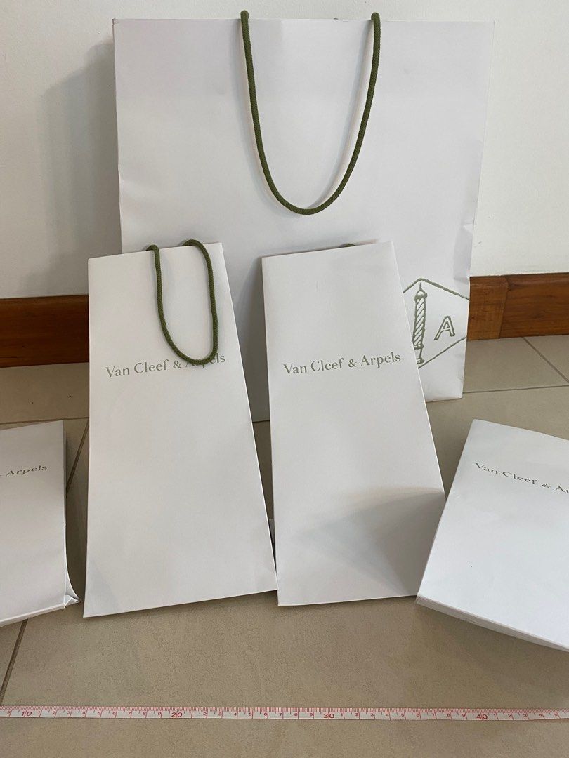 Van Cleef & Arpels paper bag, Luxury, Accessories on Carousell