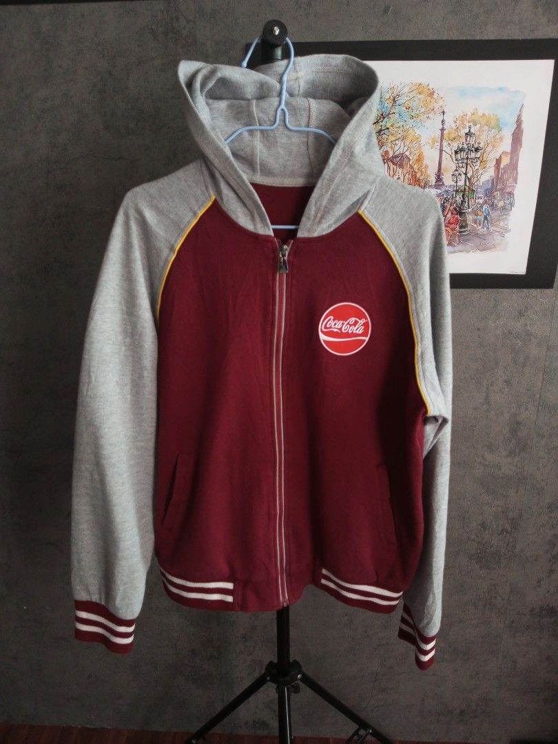 varsity style zip up hoodie for men, Men's Fashion, Coats, Jackets and ...