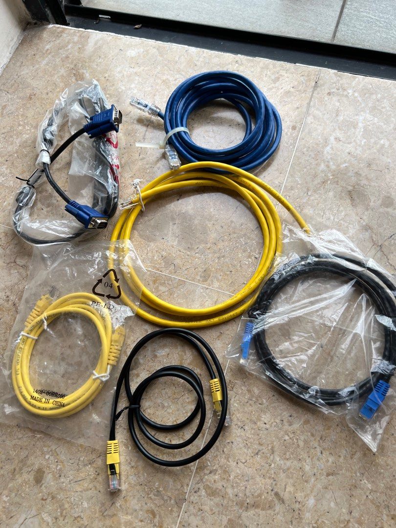 VGA cables, Computers & Tech, Parts & Accessories, Cables & Adaptors on ...