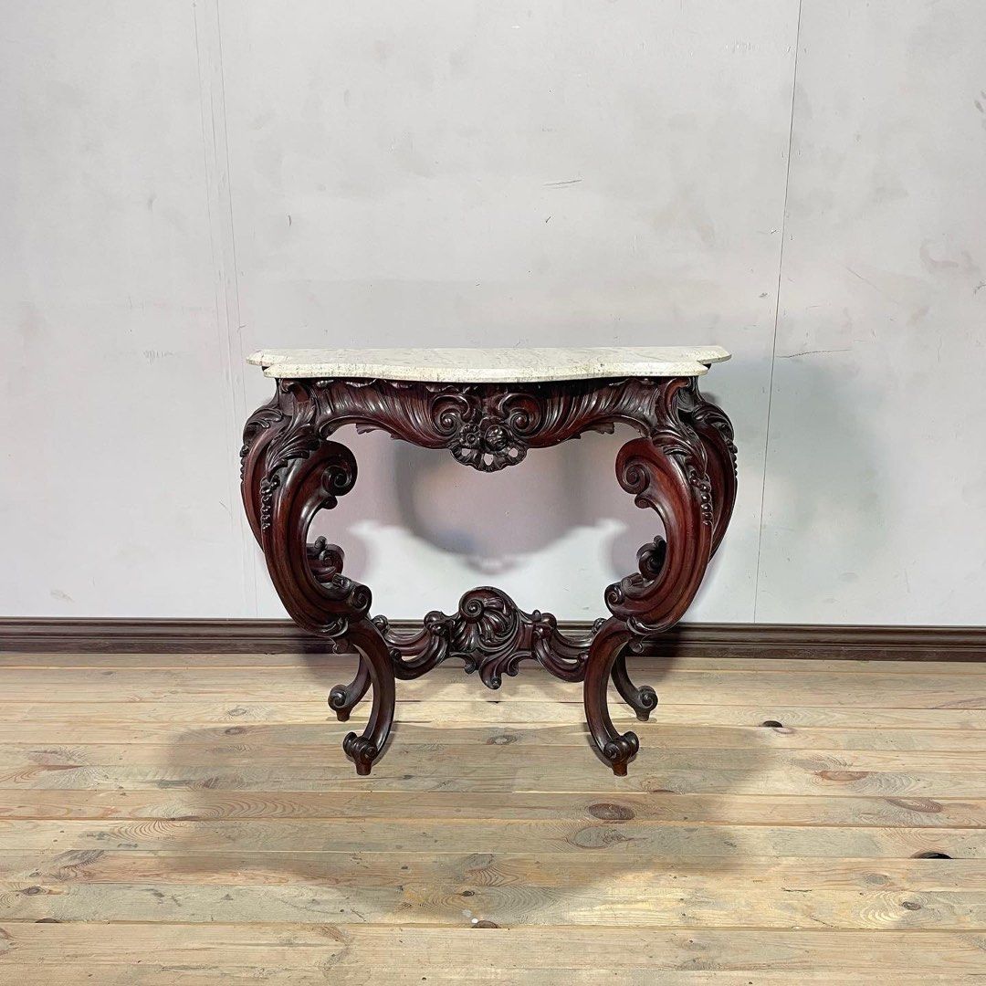 Victorian style console table, Furniture & Home Living, Furniture ...
