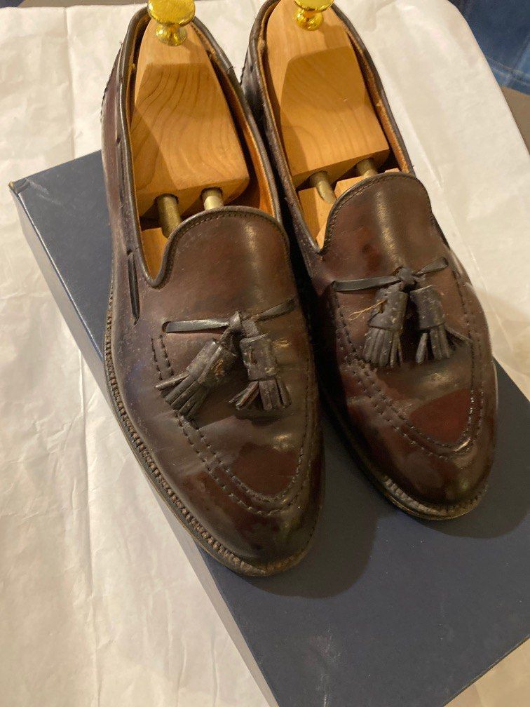 Vintage Alden Horween Shell Cordovan Color 8 for Brooks Brothers Levis ...