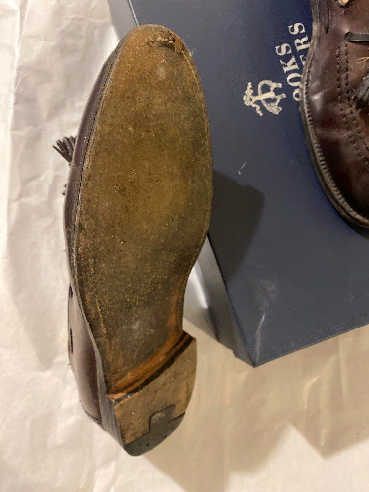 Vintage Alden Horween Shell Cordovan Color 8 for Brooks Brothers Levis ...