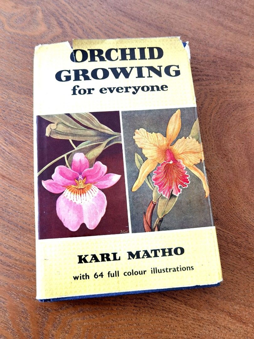 Vintage Book Orchid Growing For Everyone Book By Karl Matho, Hobbies ...