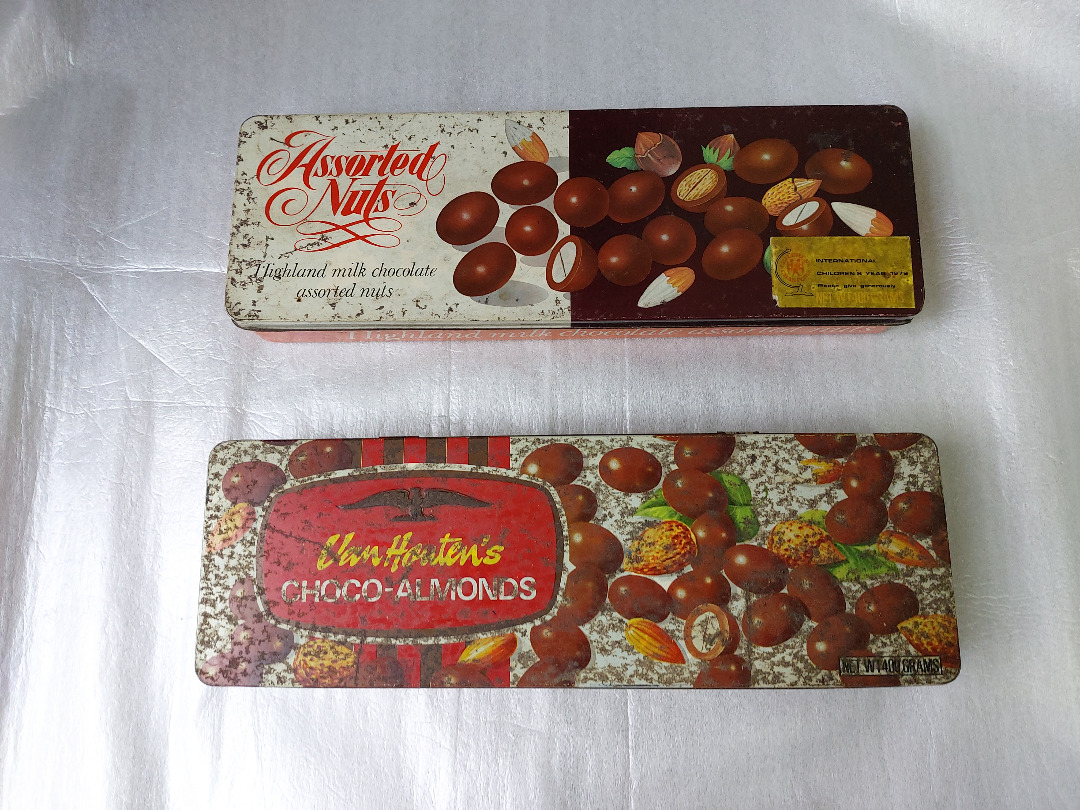 Vintage Chocolate Tin Boxes Allied Highland Chocolate Industries ...