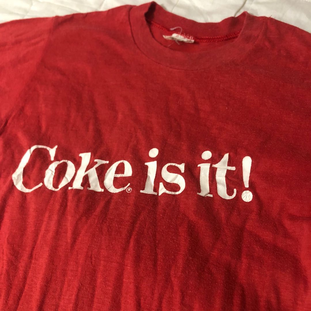 vintage coke , vintage coca cola , vintage shirt ,, Men's Fashion, Tops ...