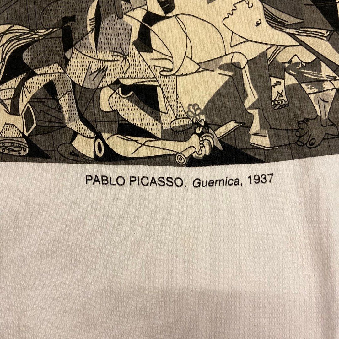 Vintage Pablo Picasso Guernica 1937 Art Tee Mens Fashion Tops And Sets