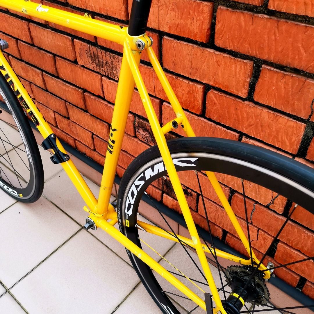 vintage steel bike frame VINER, Sports Equipment, Bicycles & Parts ...