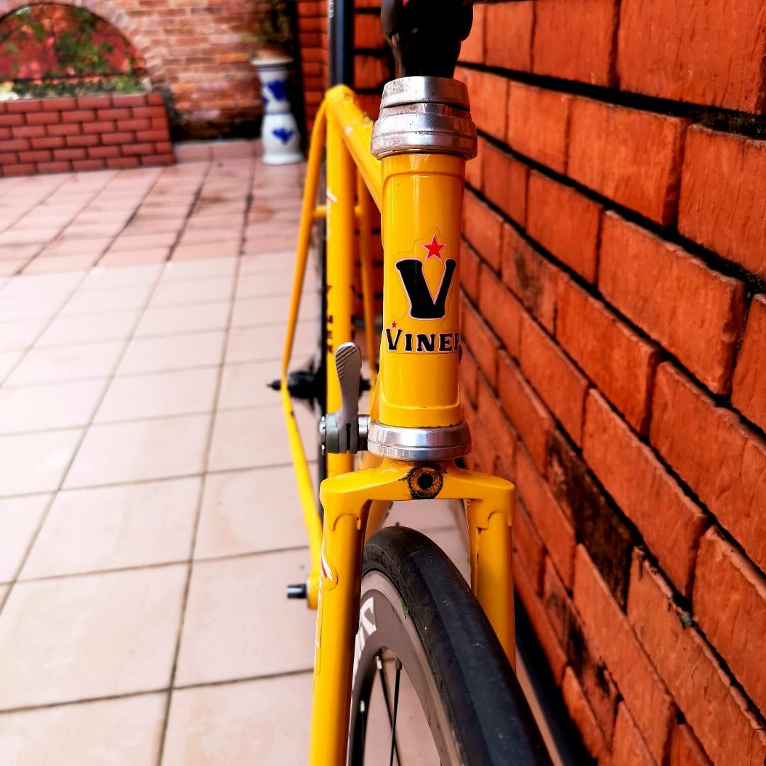 vintage steel bike frame VINER, Sports Equipment, Bicycles & Parts ...