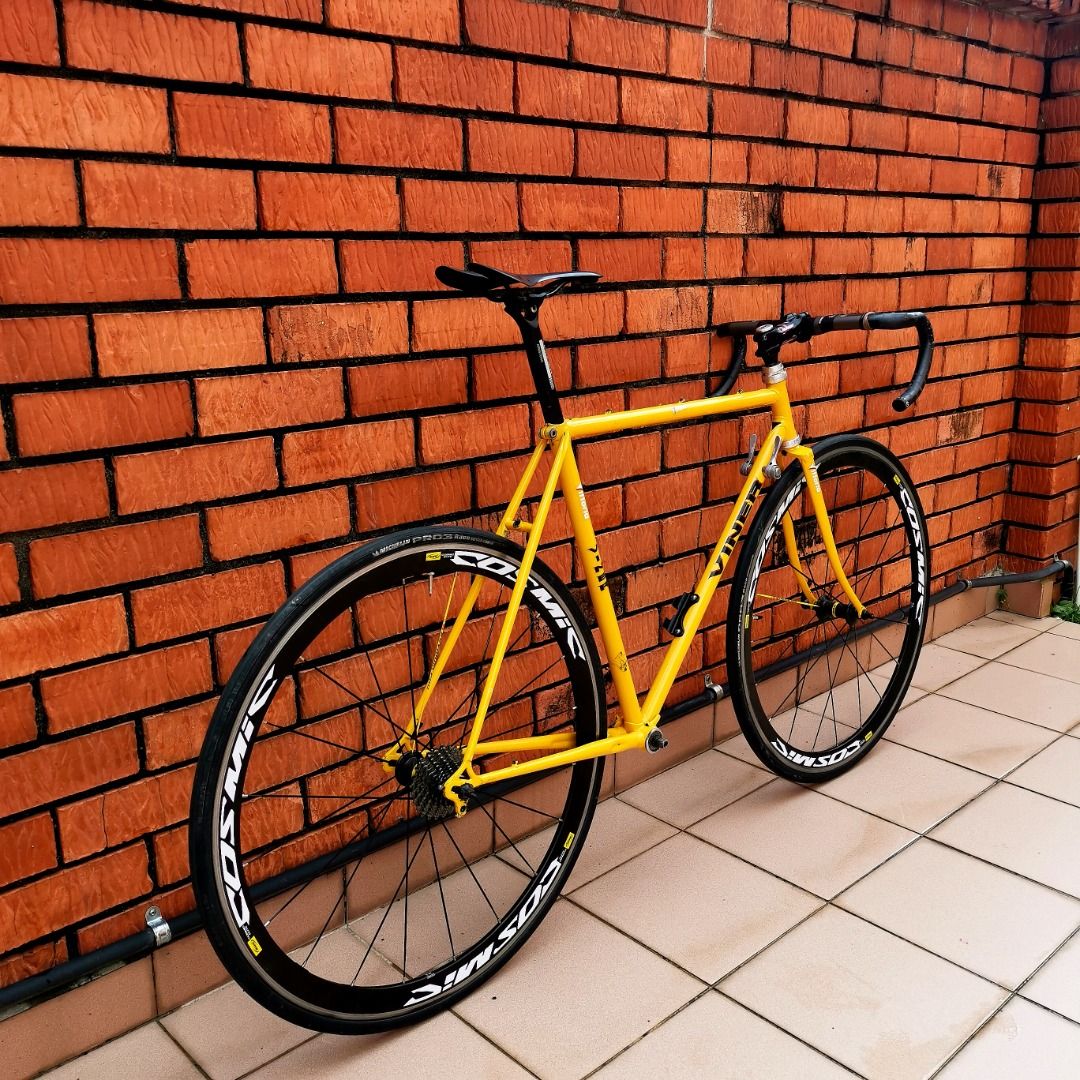 vintage steel bike frame VINER, Sports Equipment, Bicycles & Parts ...