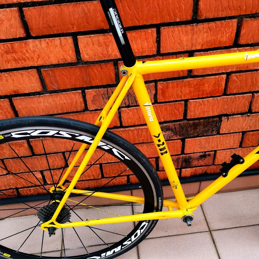 vintage steel bike frame VINER, Sports Equipment, Bicycles & Parts ...