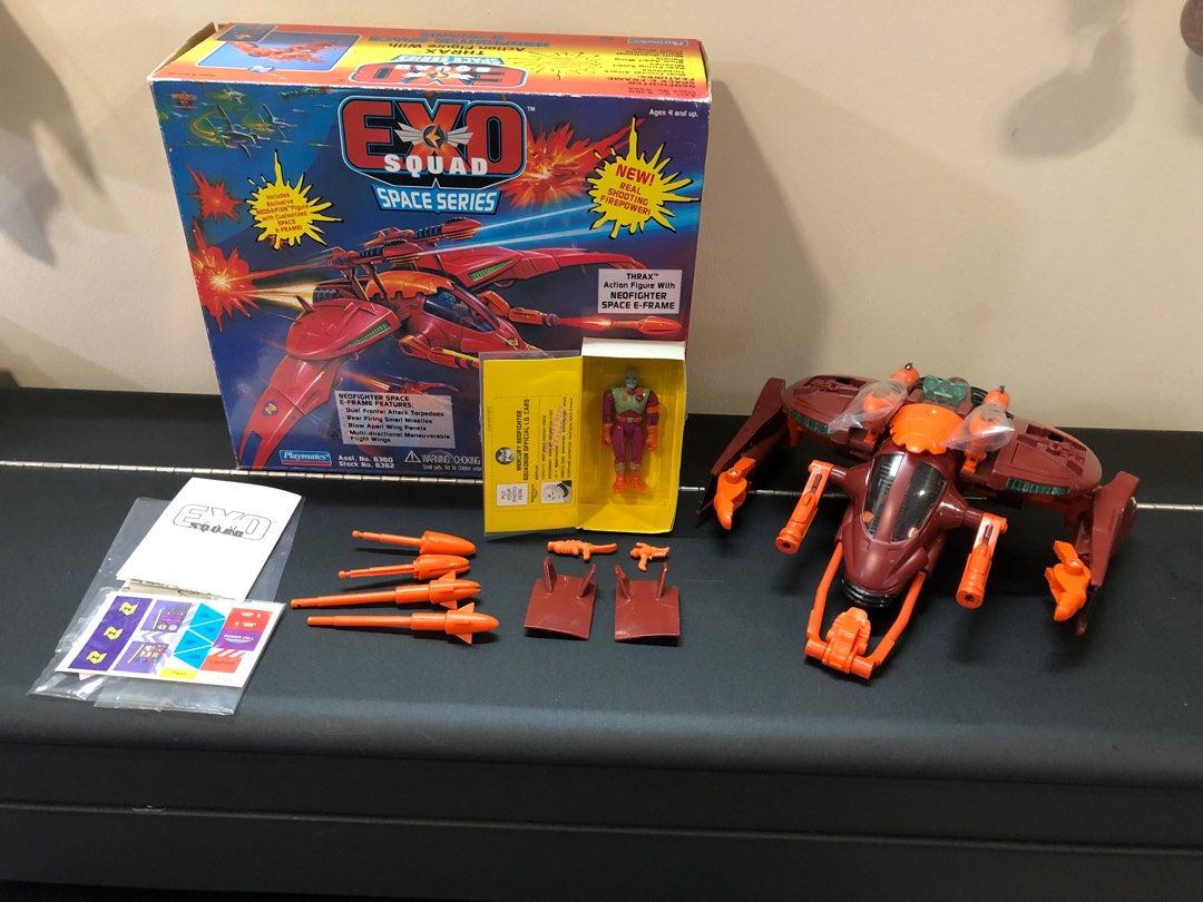 Vintage Toys EXO squad Neofighter (complete), Hobbies & Toys, Toys ...