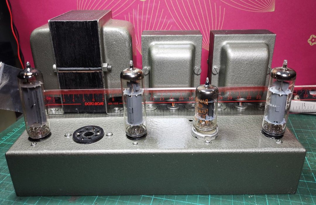 Vintage UK Tripletone EL84 Single-ended Stereo tube amp, 音響器材, Soundbar、揚聲器、藍牙喇叭、耳擴 - Carousell
