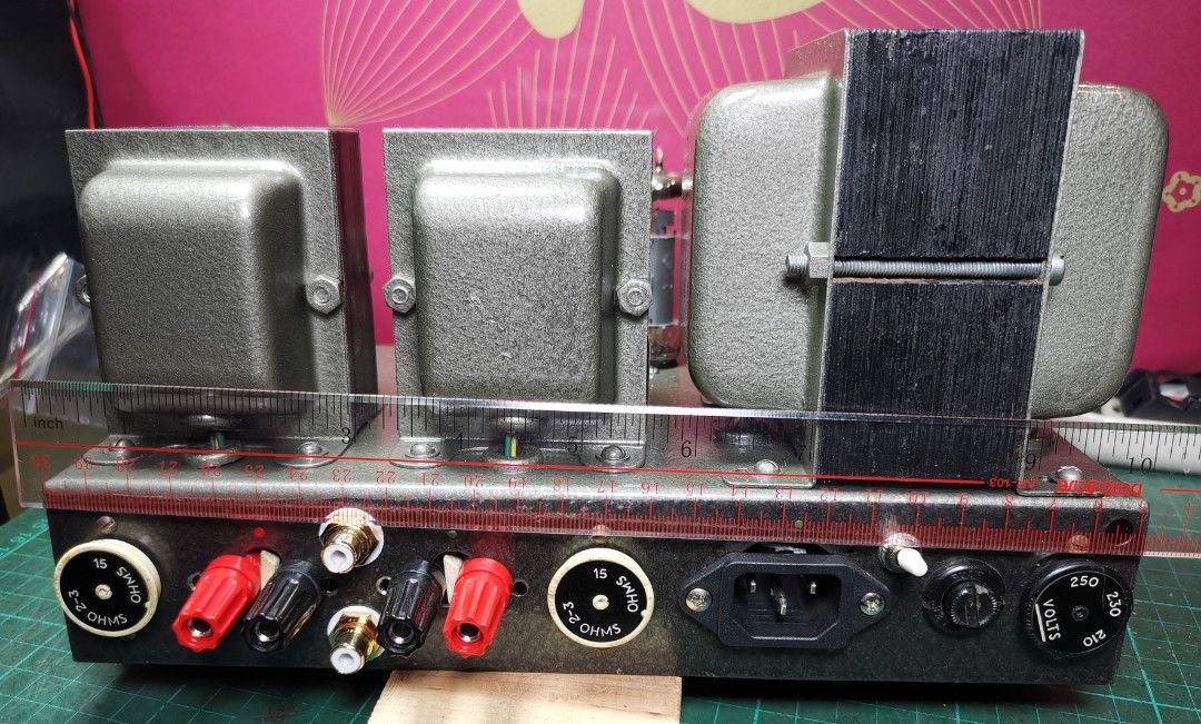 Vintage UK Tripletone EL84 Single-ended Stereo tube amp, 音響器材, Soundbar、揚聲器、藍牙喇叭、耳擴 - Carousell