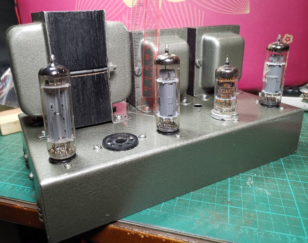 Vintage UK Tripletone EL84 Single-ended Stereo tube amp, 音響器材, Soundbar、揚聲器、藍牙喇叭、耳擴 - Carousell