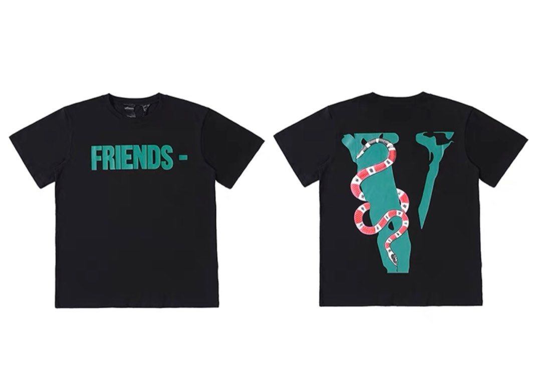 Vlone graphic designer tee, Men's Fashion, Tops & Sets, Tshirts & Polo ...