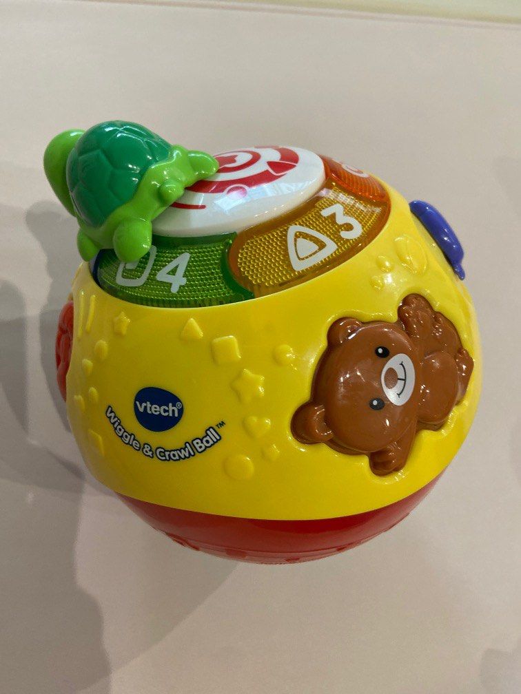 Vtech baby wriggle and crawl ball, Babies & Kids, Infant Playtime on ...