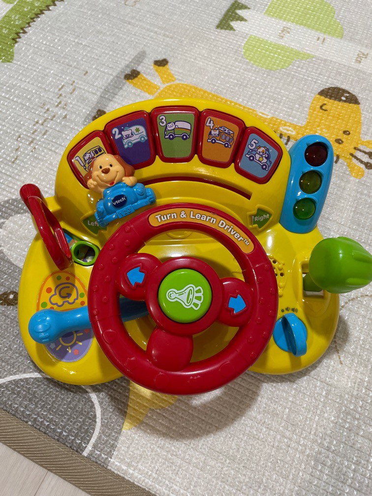 Vtech turn and learn driver, Babies & Kids, Infant Playtime on Carousell