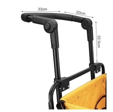 Wagon Trolley Push Handle Bar NT0271, Furniture & Home Living, Home ...