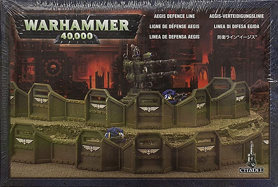 Warhammer 40k Aegis Defence Line - OOP, Hobbies & Toys, Toys & Games on ...